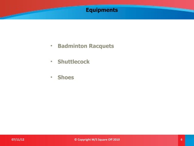 Badminton Game Information | PPS | Badminton | Sports