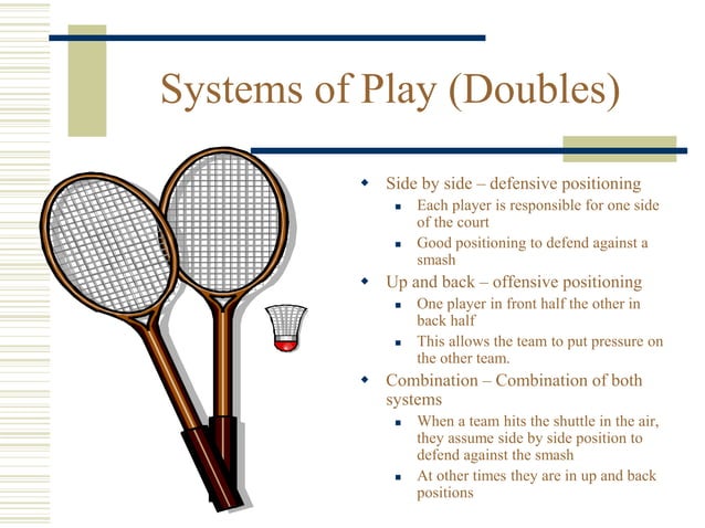 BADMINTON Presentation.ppt | Badminton | Sports