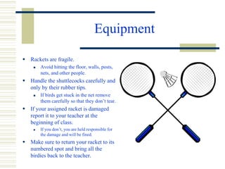 BADMINTON Presentation.ppt