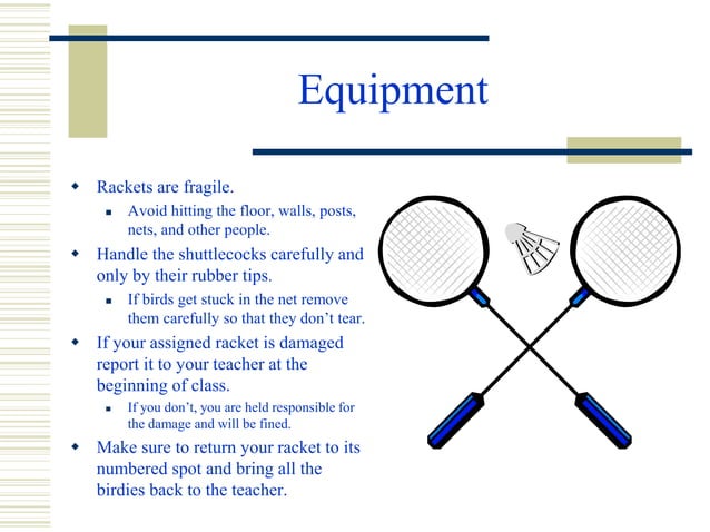 BADMINTON Presentation.ppt | Badminton | Sports