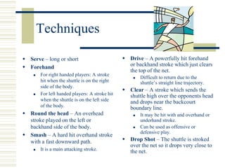 BADMINTON Presentation.ppt