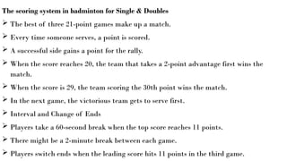 BADMINTON RULES AND REGULATION S.pptx