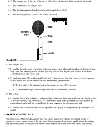 Badminton rules booklet | PDF