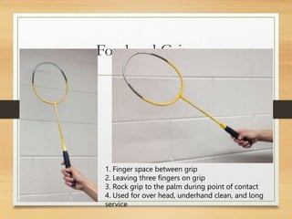 Badminton Skills and Drills badminton coaching | PPTX