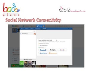 Badoo clone script - Osiz Technologies | PPTX | Social Networking | Internet