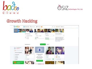 Badoo clone script - Osiz Technologies | PPTX | Social Networking | Internet