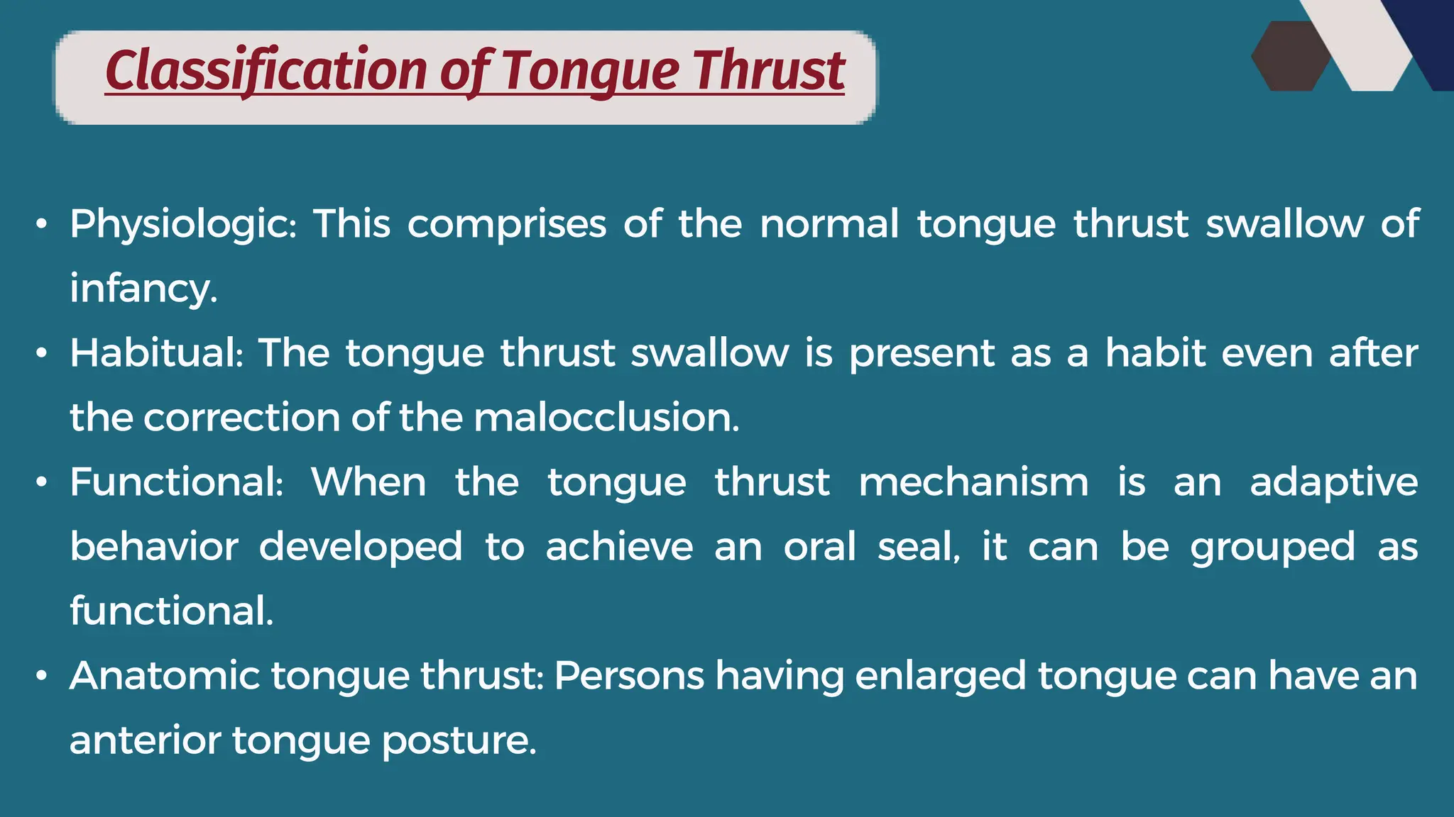 Bad oral habits in orthodontic..... pptx | PPTX