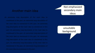 Bad presentation example | PPTX