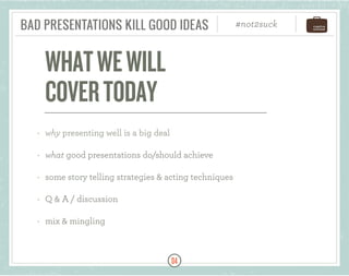 Bad Presentations Kill Good Ideas | PDF
