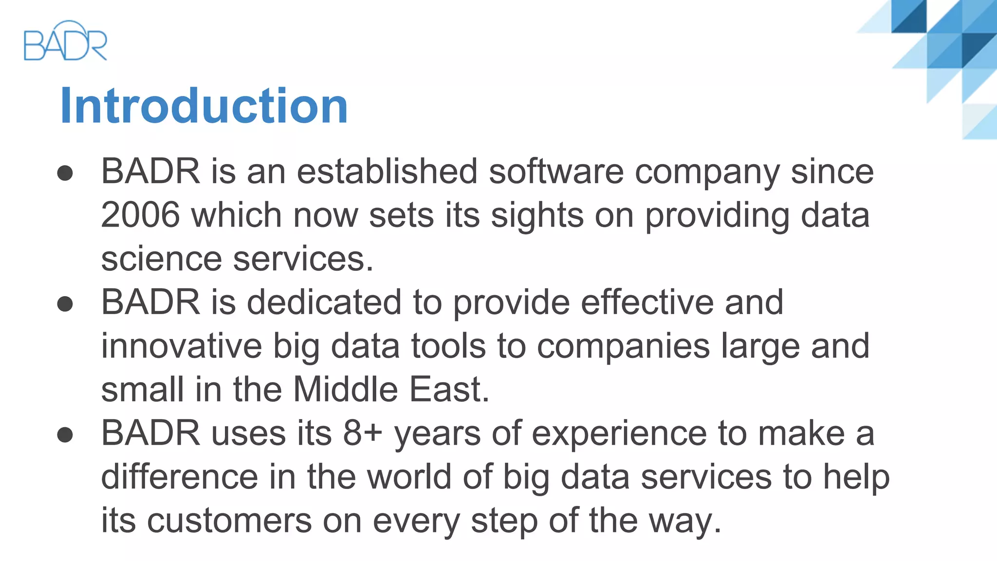 BADR - startups sales deck. | PDF | Computer Software and Applications ...