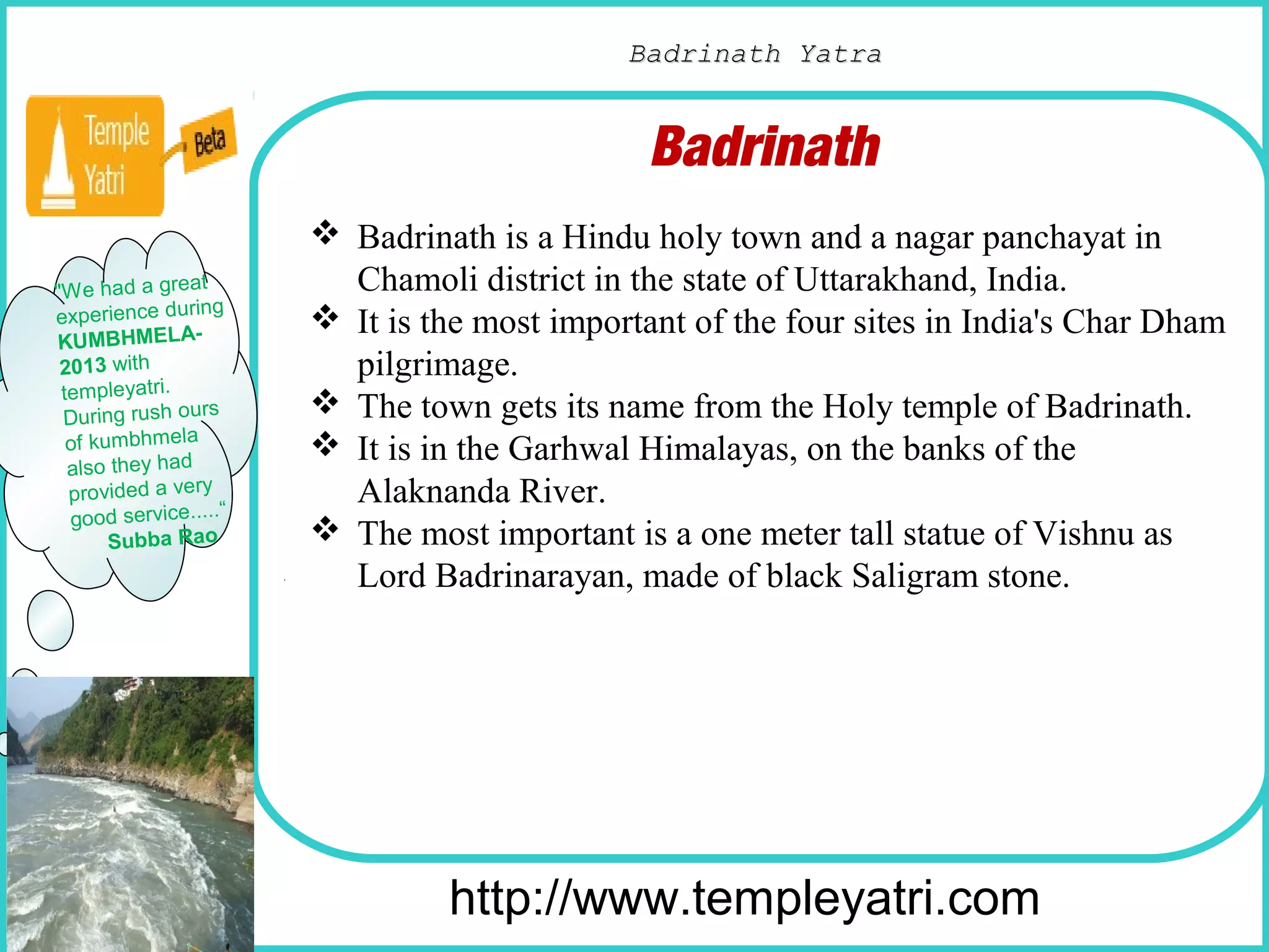 Badrinath | PPT