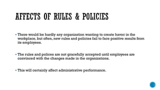 Bad Rules & Policies Often Leads to Loss of Great Employee! | PPT