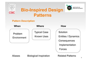 Description and Composition of Bio-Inspired Design Patterns: The ...