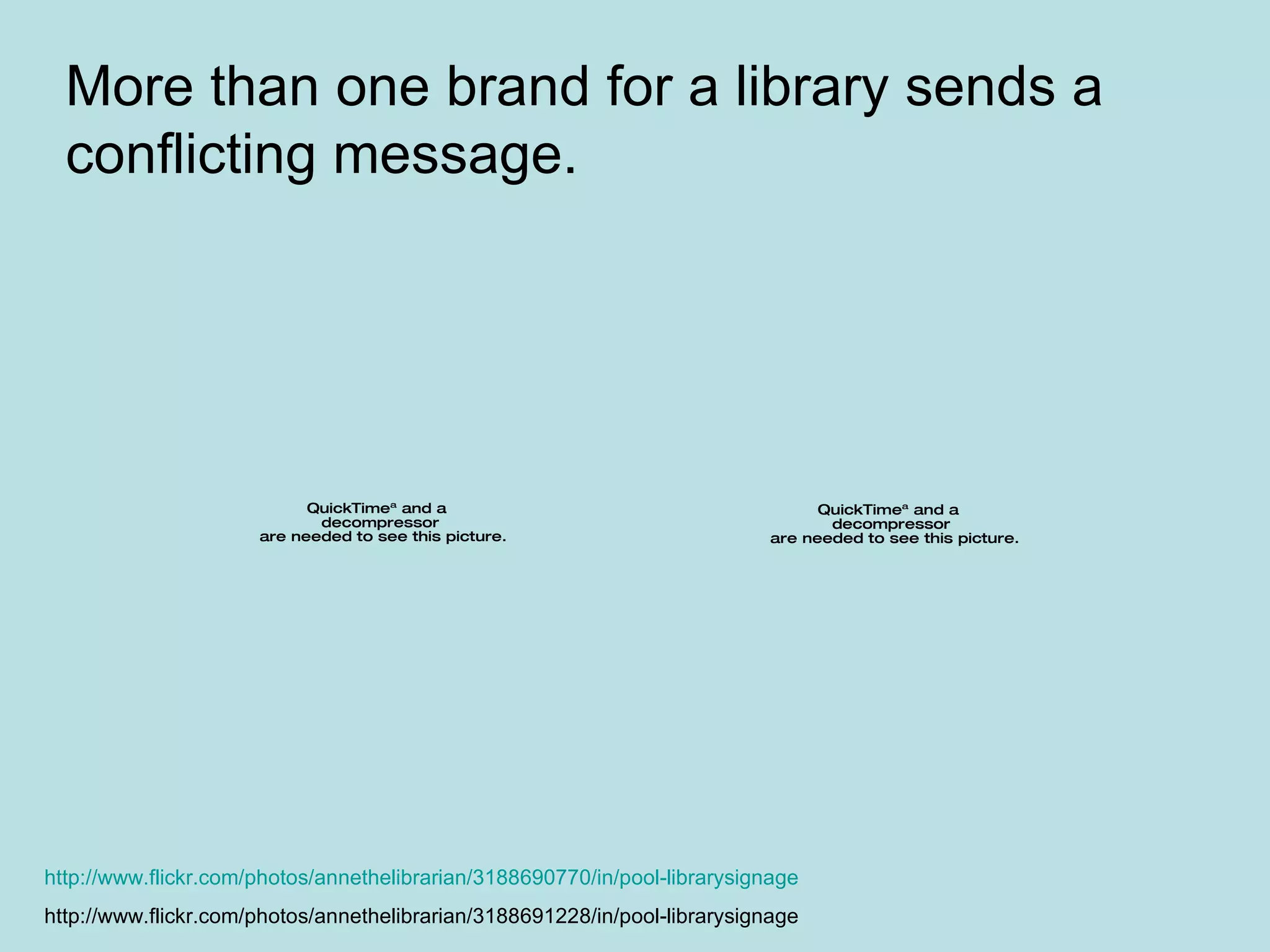 Bad Library Signs with voice | PPT