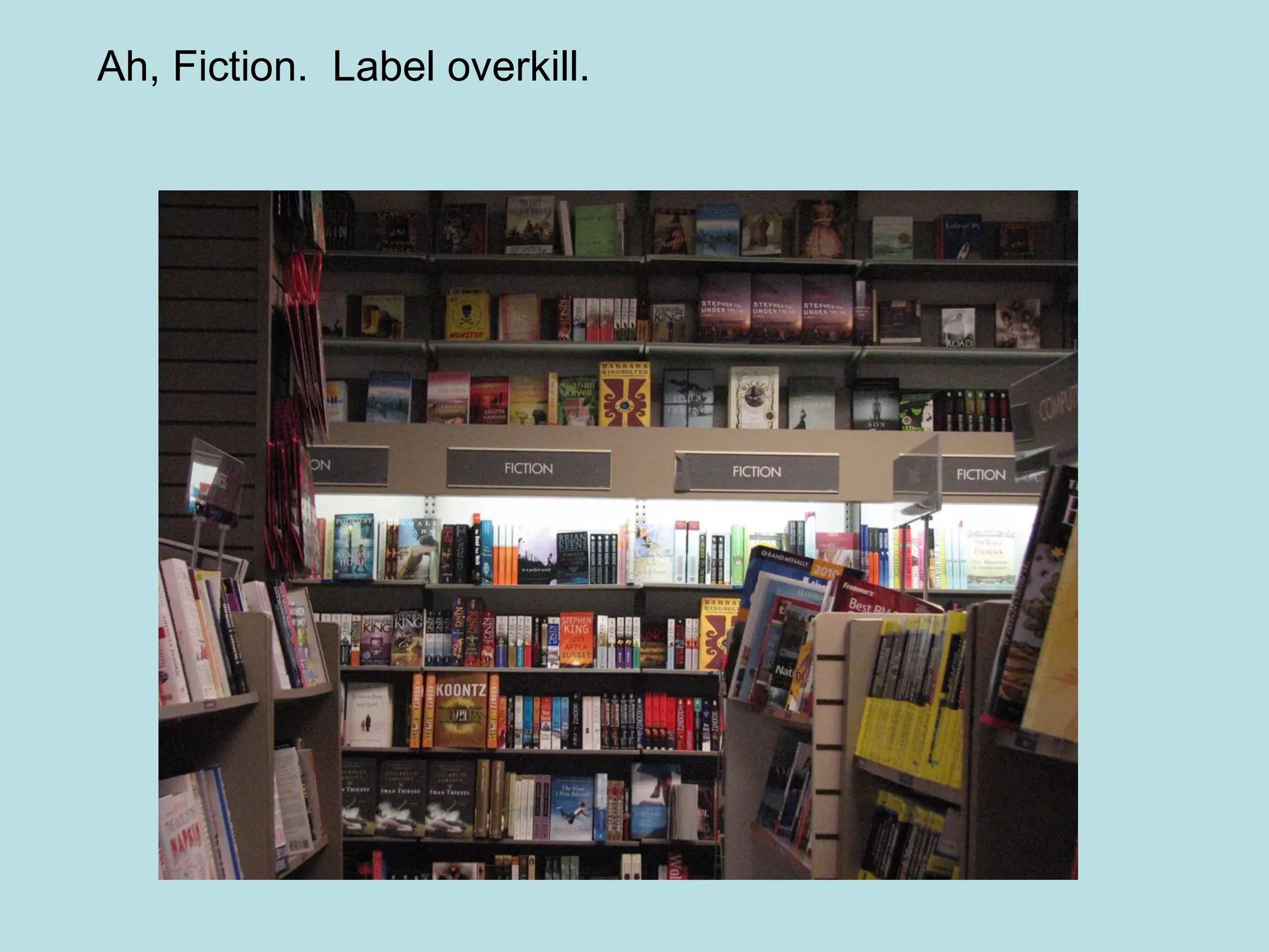 Bad Library Signs with voice | PPT