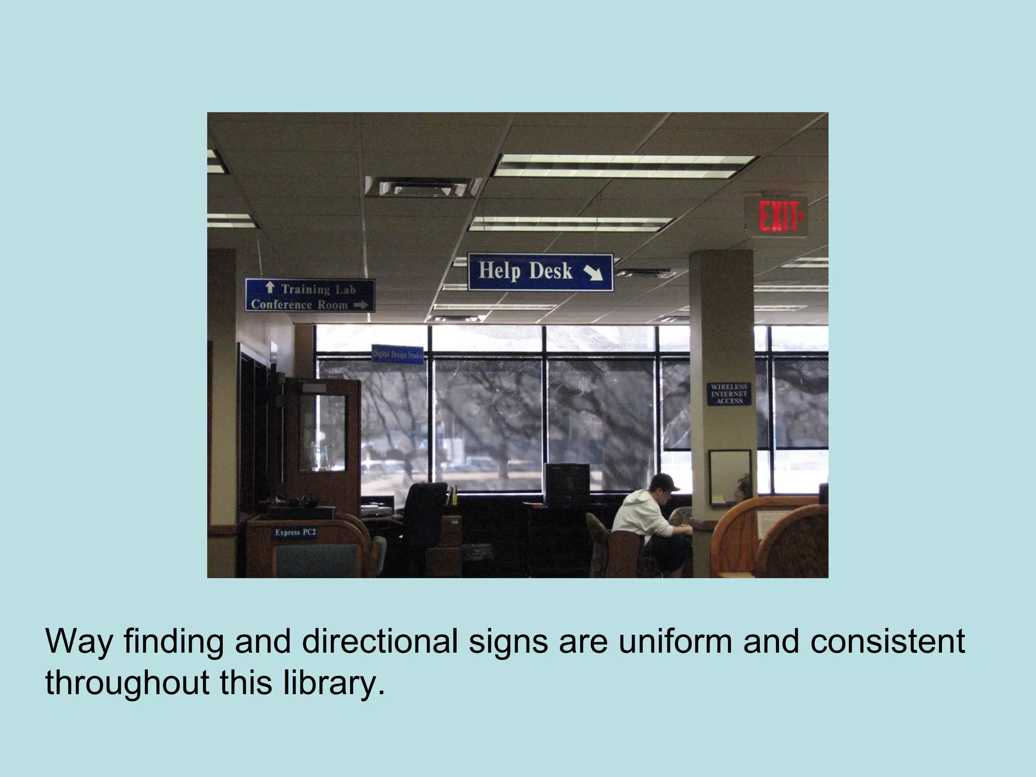 Bad Library Signs with voice | PPT