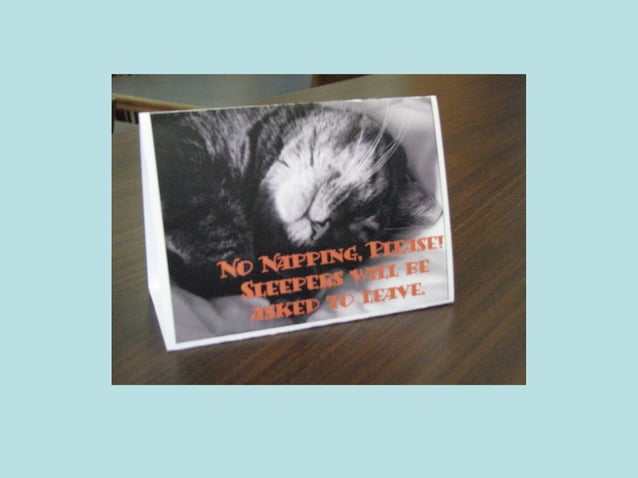 Bad Library Signs with voice