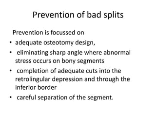 Bad splits in bsso | PPTX