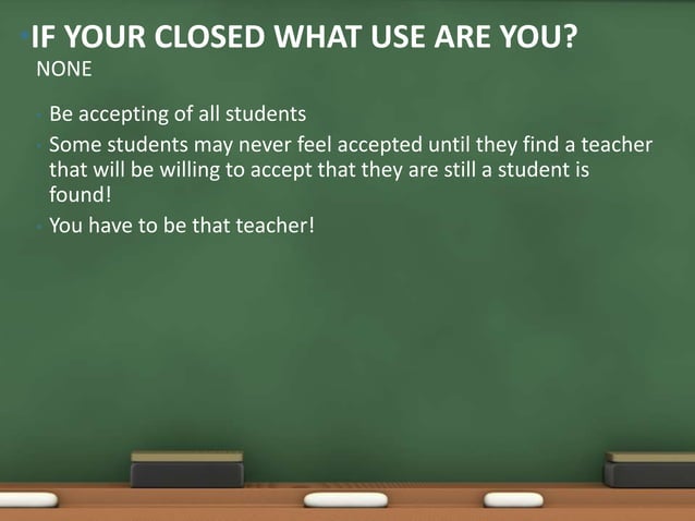 Bad teachers (Reflective Insights) | PPT