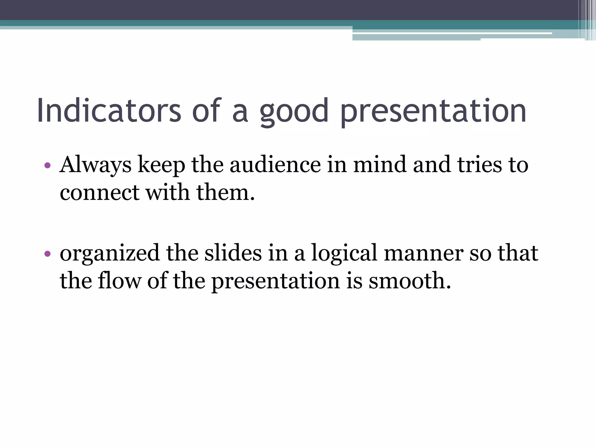Bad Vs Good Presentation Pptx