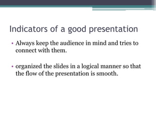 Bad vs good presentation | PPTX
