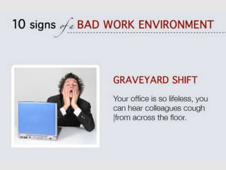 Bad working environment | PPTX