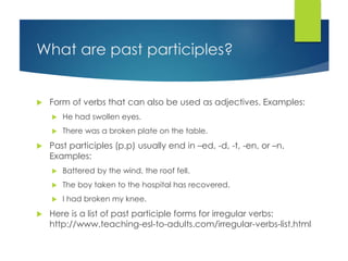 Verb Tenses | PPTX