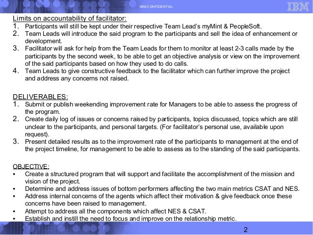 Enhancement Training Course Program Overview