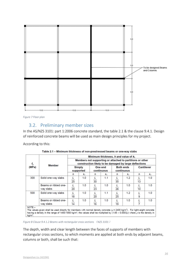 Structural design of a four storey office building | PDF | Civil ...