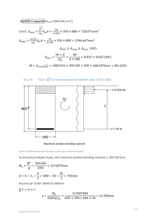 Structural design of a four storey office building | PDF