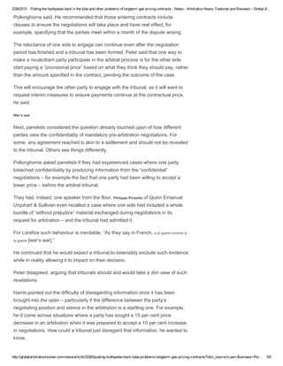 Putting the toothpaste back in the tube and other problems of longterm ...