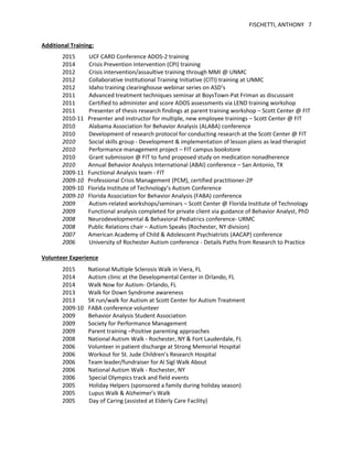 Fischetti, Anthony T._CV (2015) | PDF