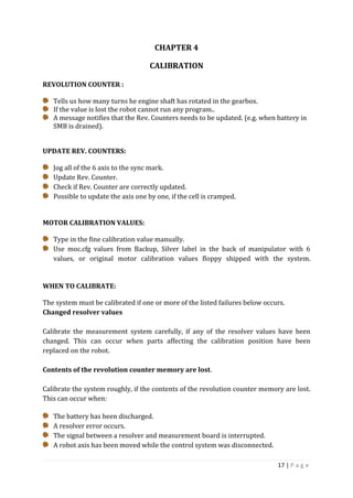 ABB training report | PDF