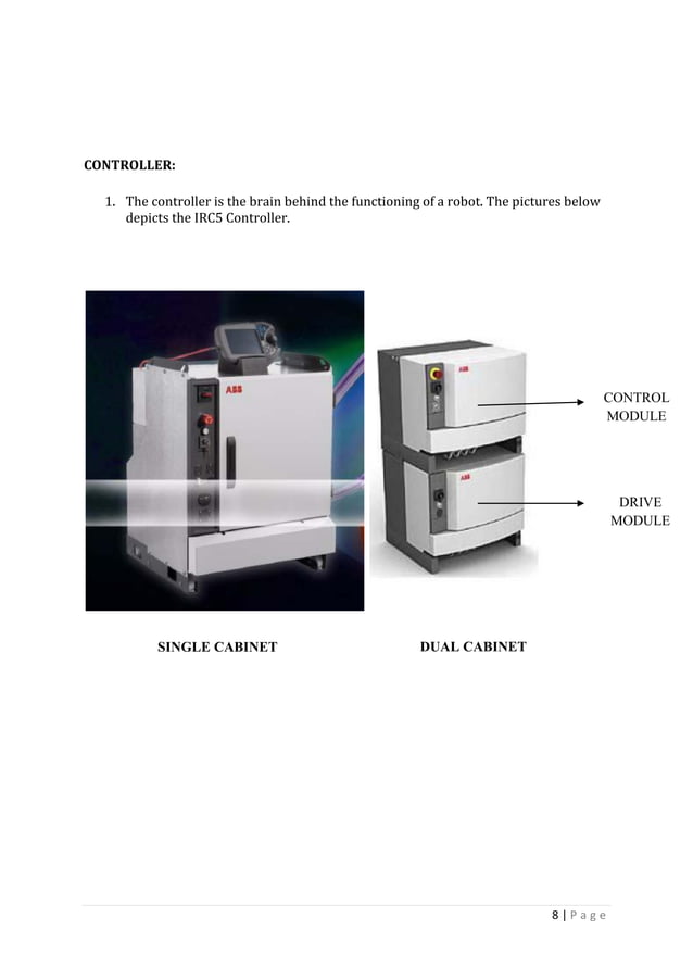 ABB training report | PDF