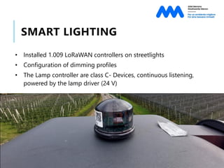 SFSCON24 - Stefan Mutschlechner - Smart Werke Meran - Lorawan Use Cases ...