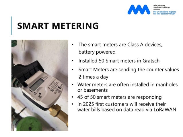 SFSCON24 - Stefan Mutschlechner - Smart Werke Meran - Lorawan Use Cases ...