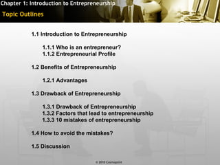 BAEB510 Chapter 1: Introduction to Entrepreneurship | PPT