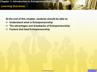 BAEB510 Chapter 1: Introduction to Entrepreneurship | PPT