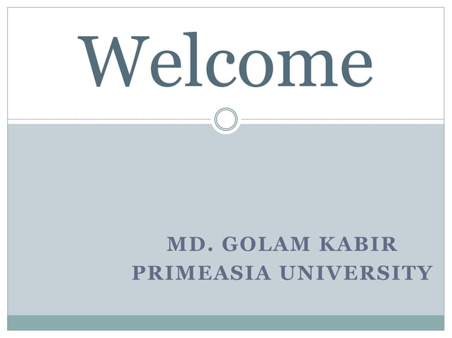Final Md.Golam kabir | PPT