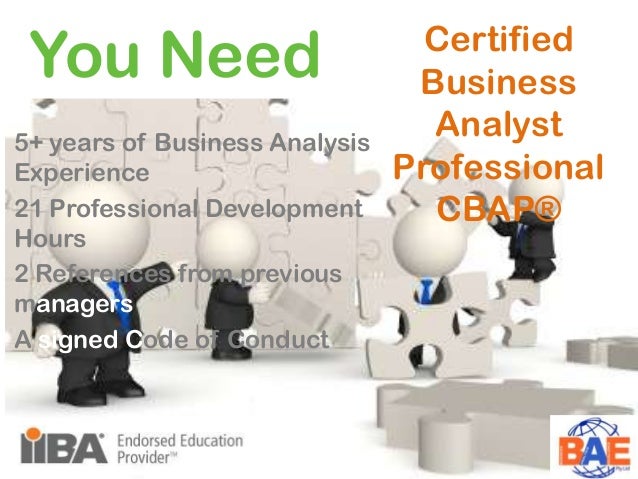 Business Analysis Certification Steps
