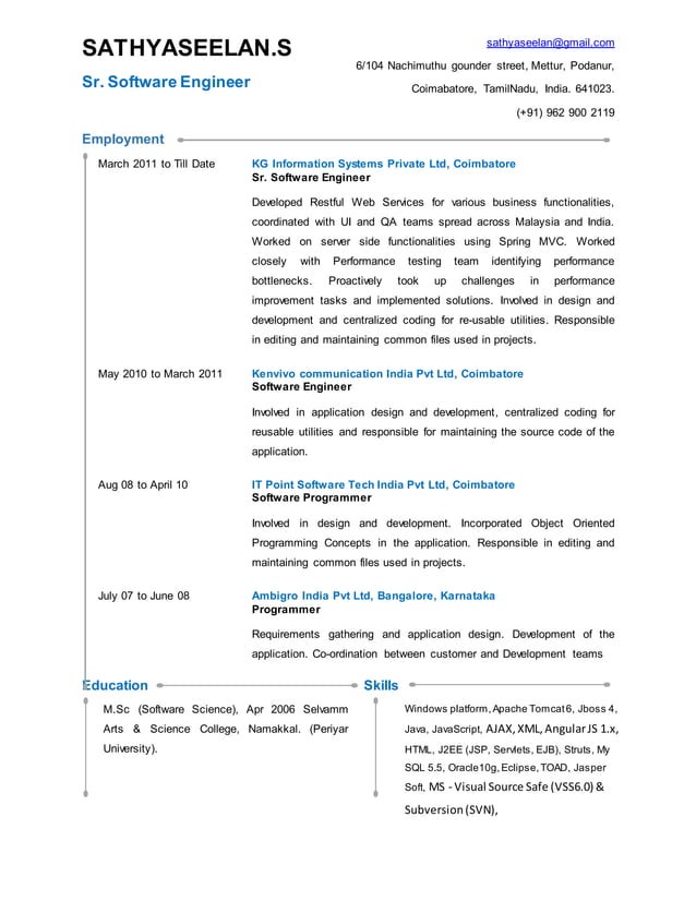 Sathyaseelan_Updated | DOCX | Programming Languages | Computing