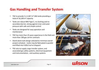 Wison Offshore & Marine - FLNG solution Mar 2015 | PDF