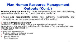 Project Human Resource Management | PPTX