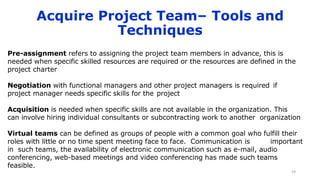 Project Human Resource Management | PPTX