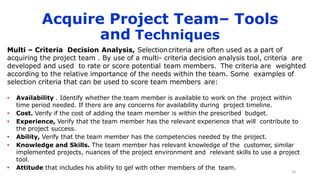 Project Human Resource Management | PPT