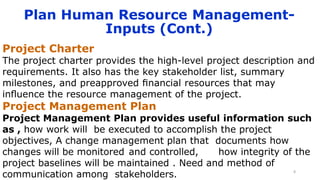 Project Human Resource Management | PPT