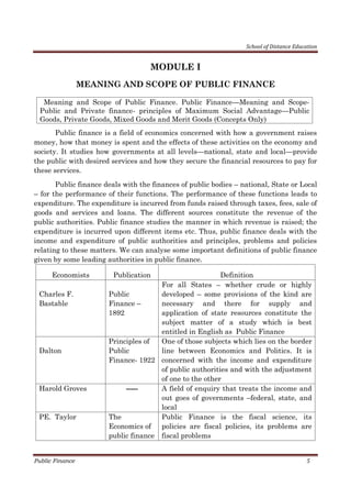 public finance | PDF