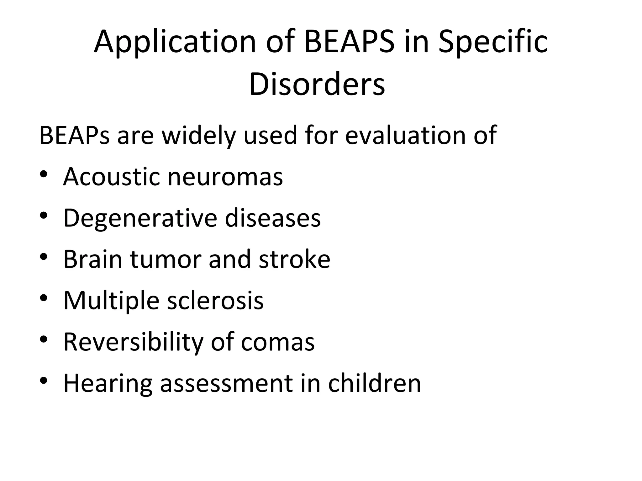 Anatomy of Ear and BERA with its technical aspects. by Murtaza. March ...