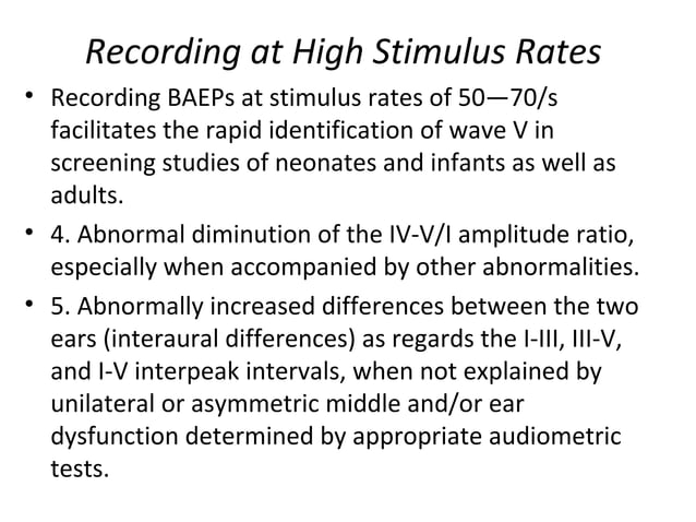 Anatomy of Ear and BERA with its technical aspects. by Murtaza. March ...