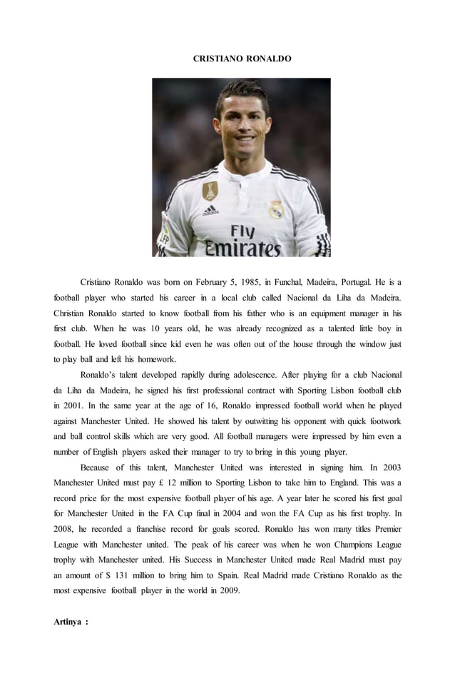 RONALDO | PDF